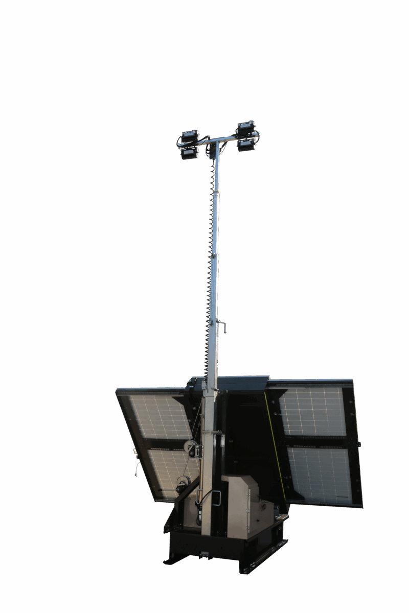 Titan 360 Solar LED Tower | National LED
